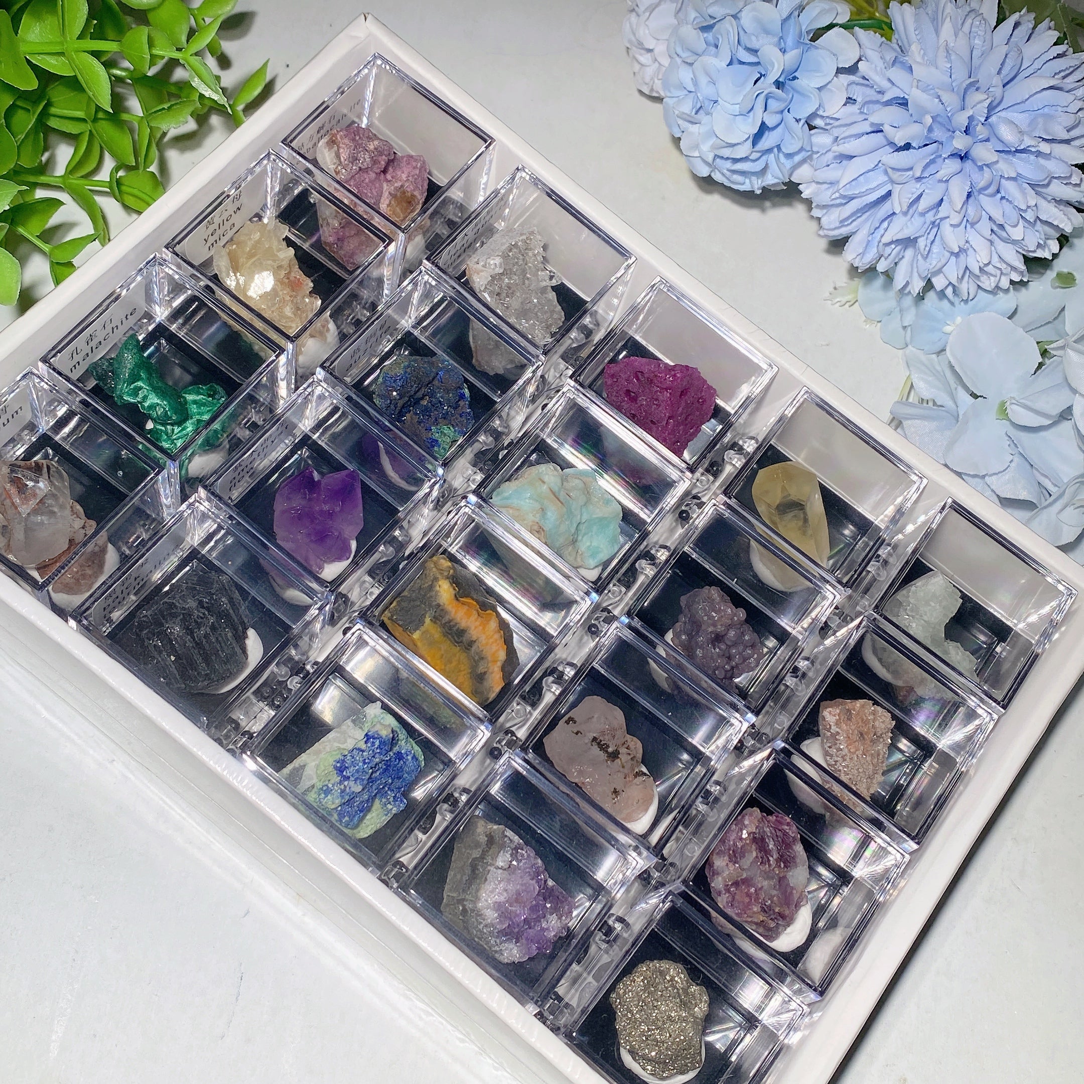 Mixed Crystal Specimen Box Collection Crystal Healing Bulk Wholesale