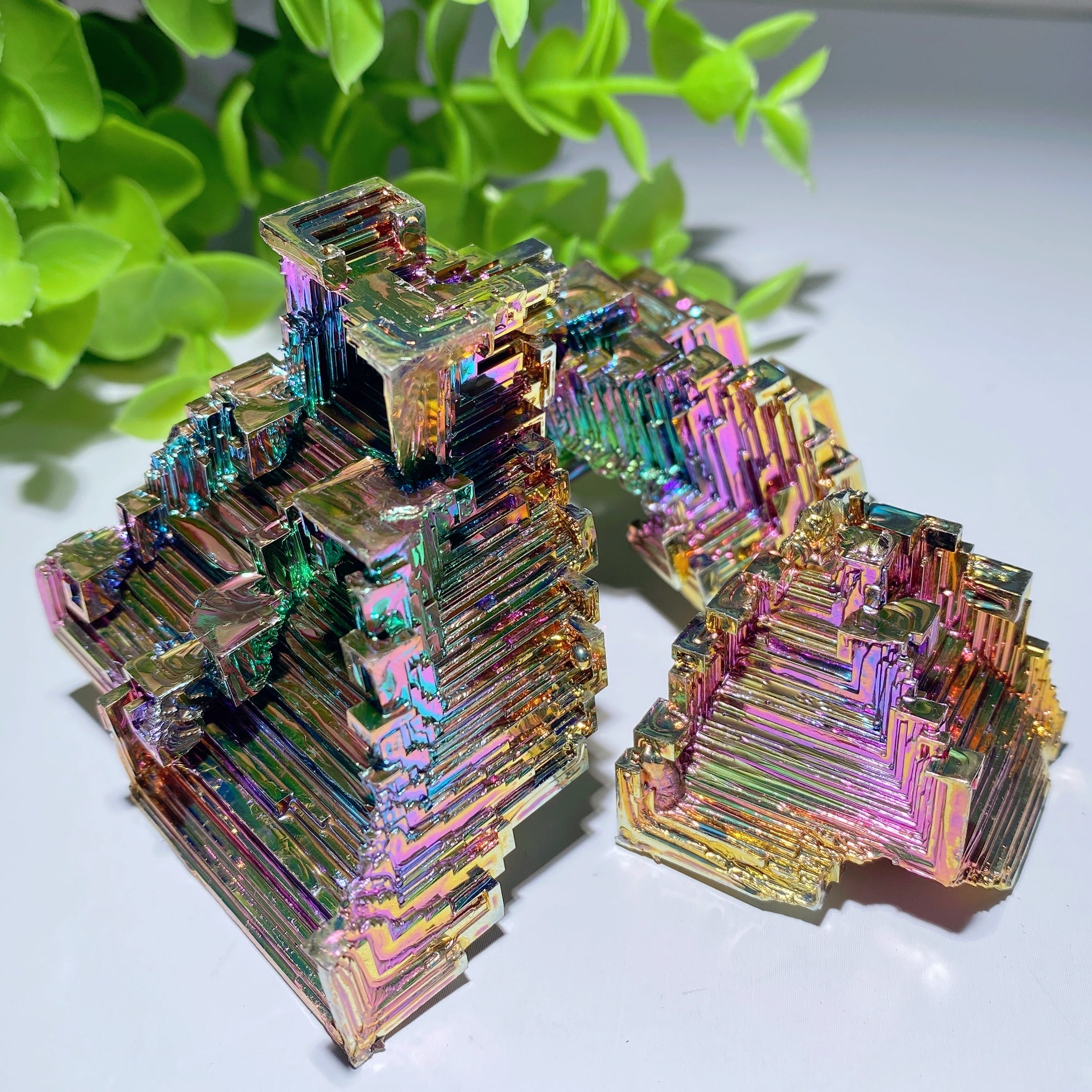 Aura Bismuth Raw Stone Crystal Healing Bulk Wholesale